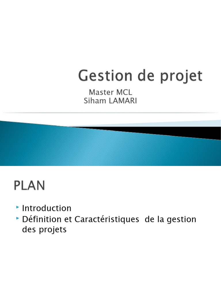 Gestion de Projets | PDF | Gestion de projet | Planification