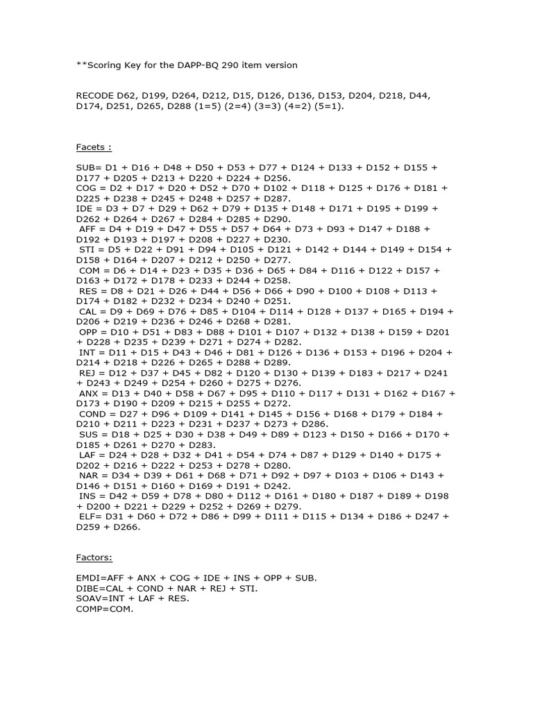 Plantilla DAPP-BQ | PDF