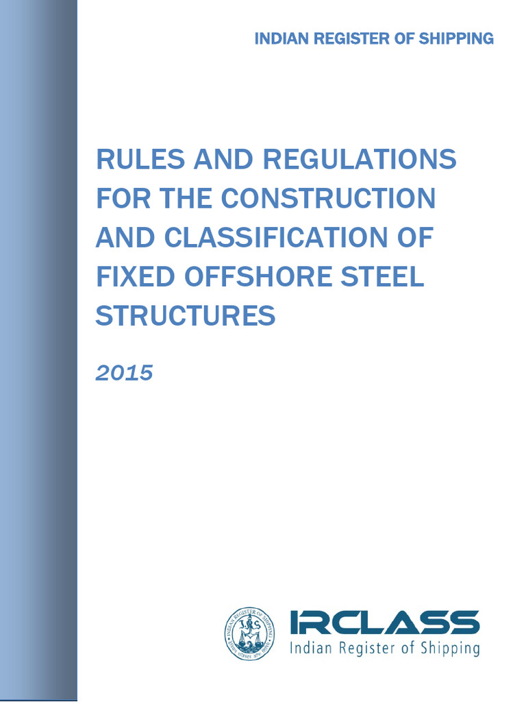 Offshore Steel Structure Rules | PDF | Structural Load | Strength Of Materials