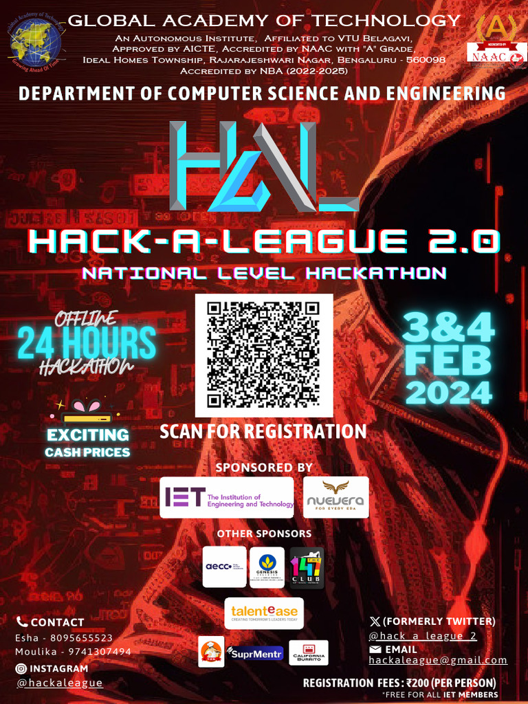 Hack-a-League 2.0: National Hackathon Guide | PDF | Business | Technology & Engineering
