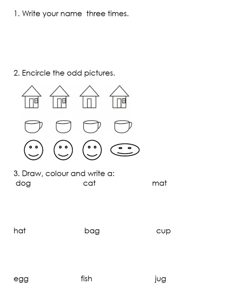 Ecd A English Holiday Homework | PDF | Art