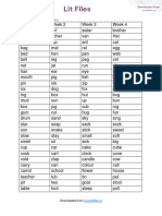 100 CVC Words List-Worksheet by Literacy Learn | PDF