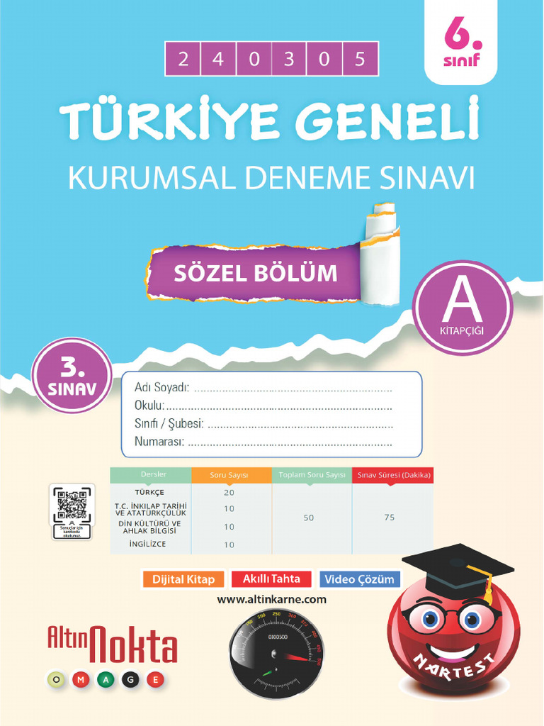 2023 2024 Nartest 6 SF 3 Kurumsal A Tumu | PDF