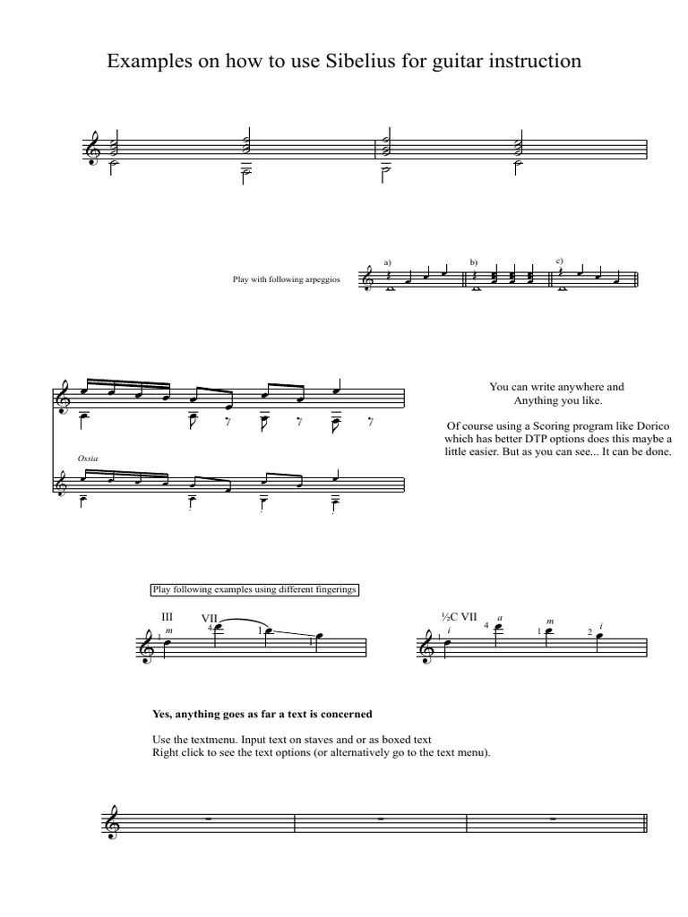 Guitar Layout | PDF