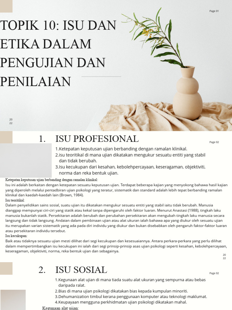 Chapter 7 Isu-Isu | PDF