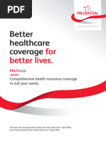 Prushield Ebrochure English | PDF | Deductible | Insurance