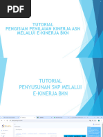 Tutorial Pengisian Bukti Dukung E-Kinerja BKN | PDF