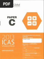 ICAS 2017 Math Year9-10 | PDF | Mathematics