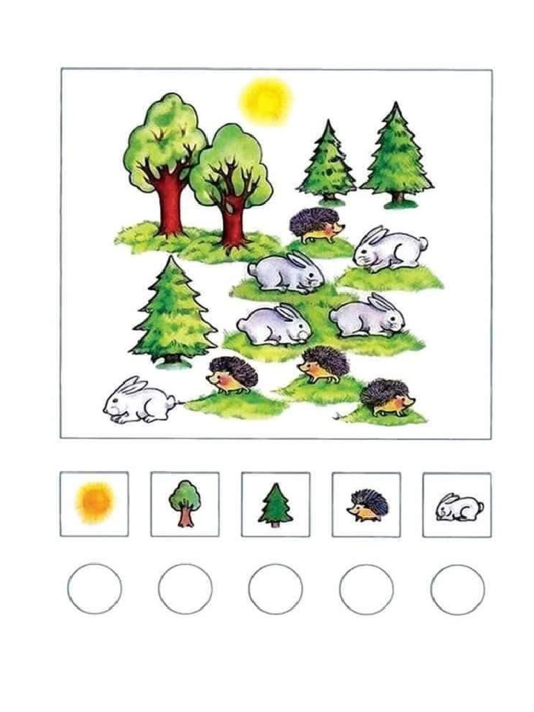 Cuadernillo de Imagenes, Contar | PDF
