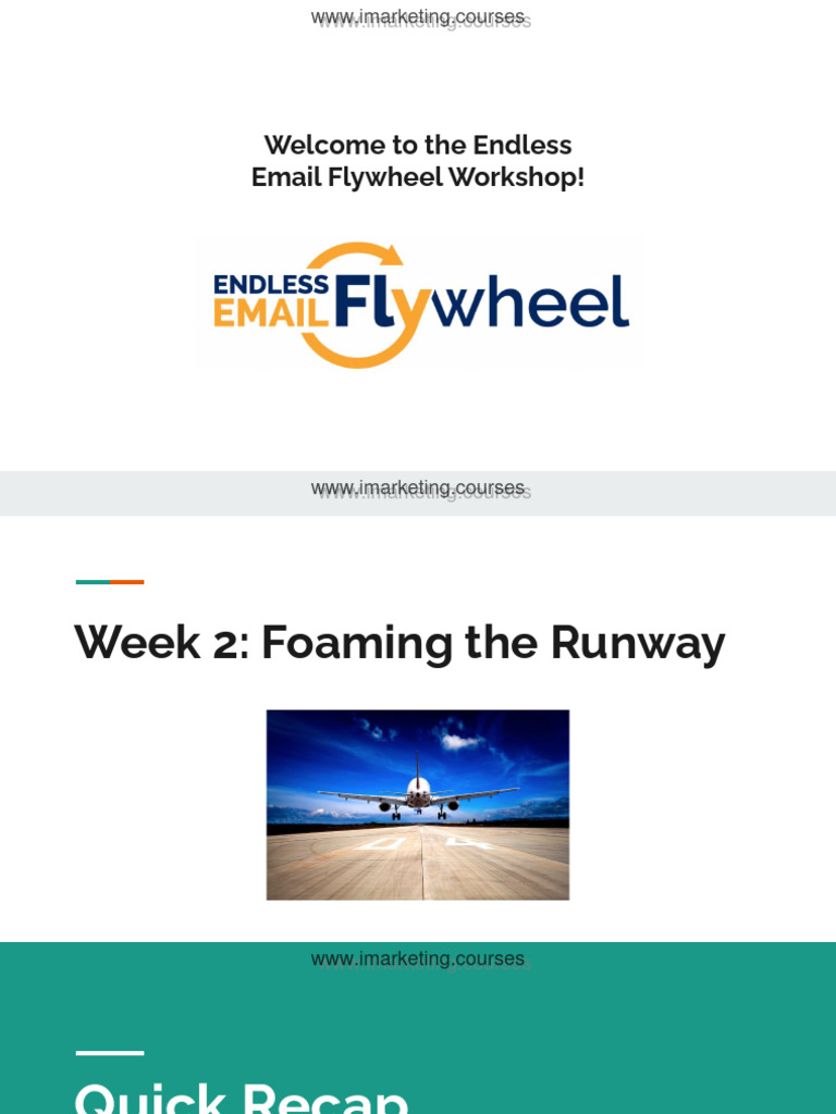 02-Week 2 - Endless Email Flywheel | PDF | Analogy | Metaphor