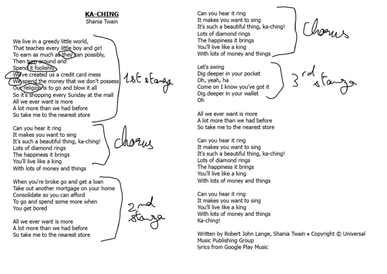 Ka Ching | PDF