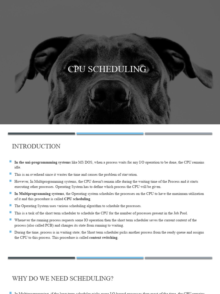 Understanding CPU Scheduling Algorithms | PDF | Scheduling (Computing) | Process (Computing)