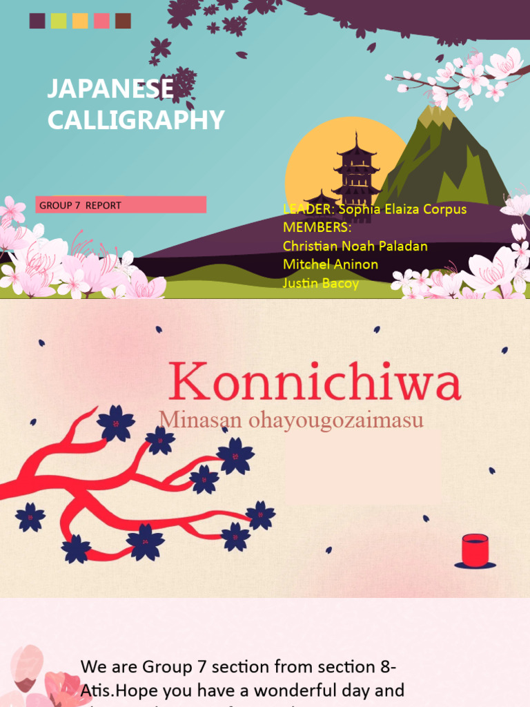 Group 7 Presentation | PDF | Japanese Language | Japanese Writing System
