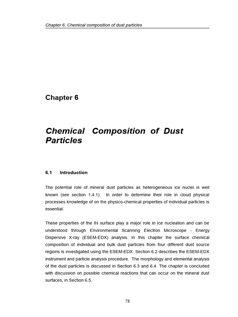 Chemical_CompositionOf_Dust | PDF | Energy Dispersive X Ray ...