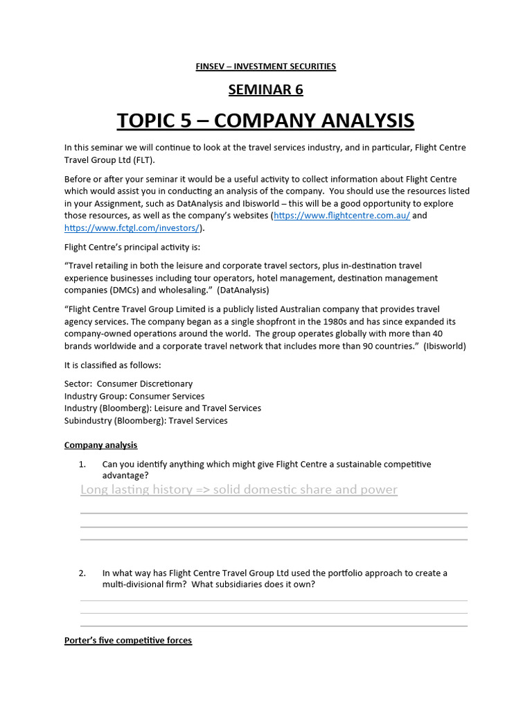 Topic 5 Seminar Questions | PDF | Equity (Finance) | Business Economics
