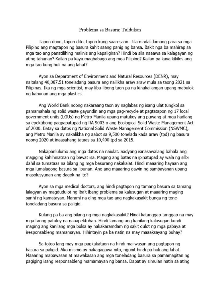 3rd Congressional District Column Writing Filipino | PDF