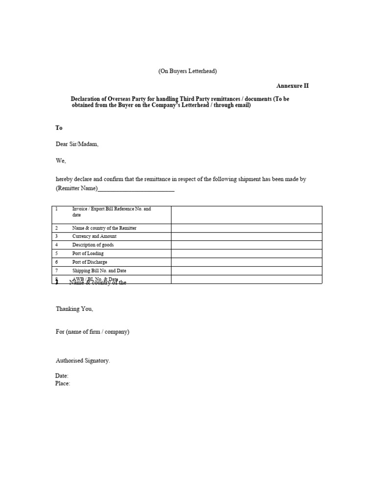 Annexure II | PDF | Law