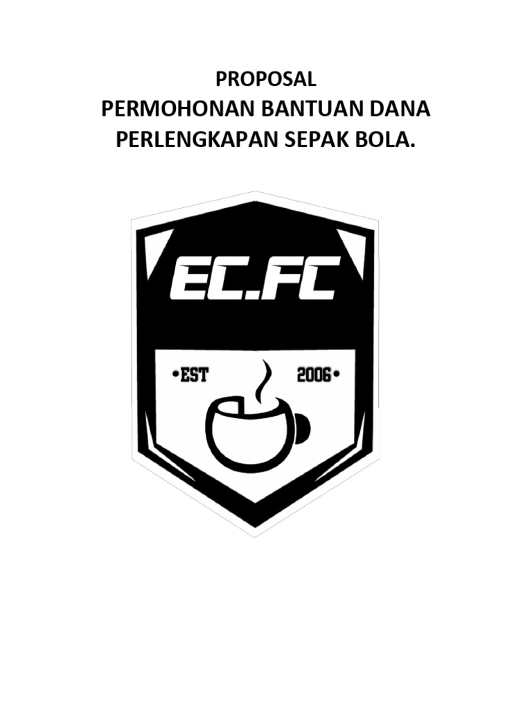 Proposal Emak Cafe FC | PDF | Olahraga & Rekreasi