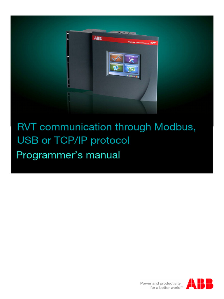 RVT Communication Protocol Guide | PDF | Ip Address | Computing