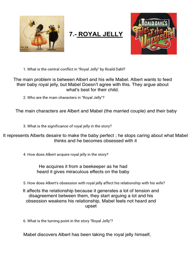 Story 7.-Royal Jelly | PDF