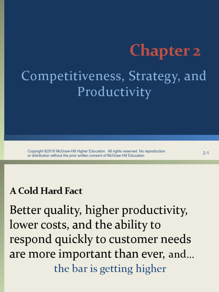 Stevenson - 13e - Chapter - 2 Revised | PDF | Supply Chain | Economies