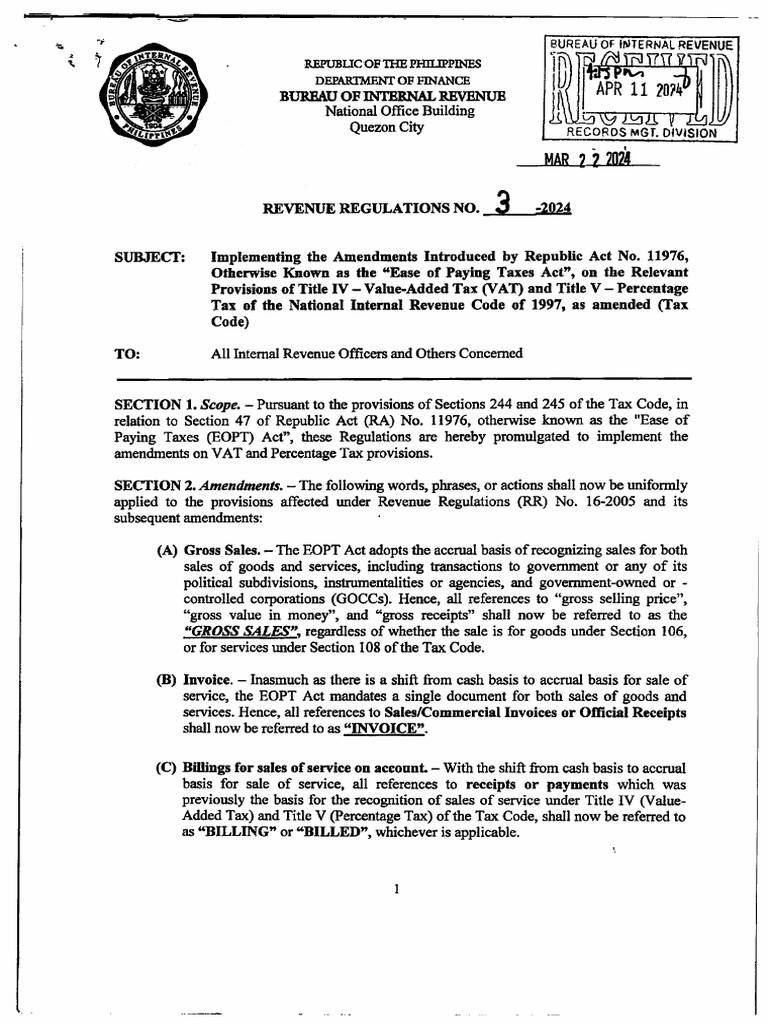 RR No.3 - 2024 | PDF