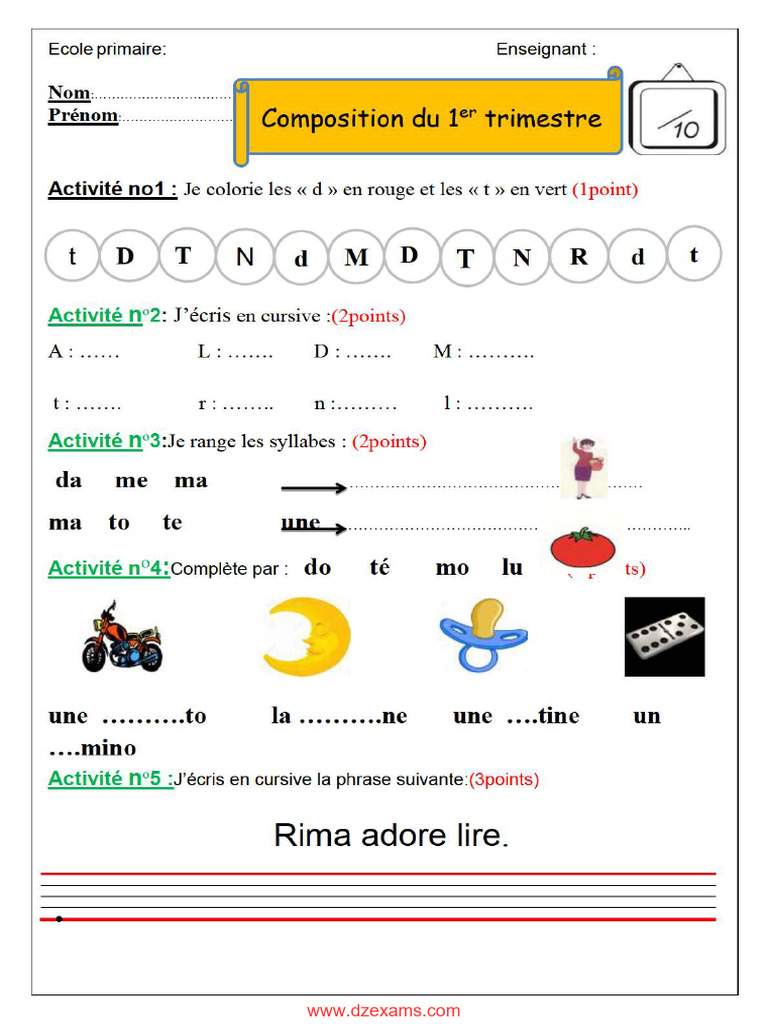 Dzexams 3ap Francais 223331 | PDF | Business | Technology & Engineering