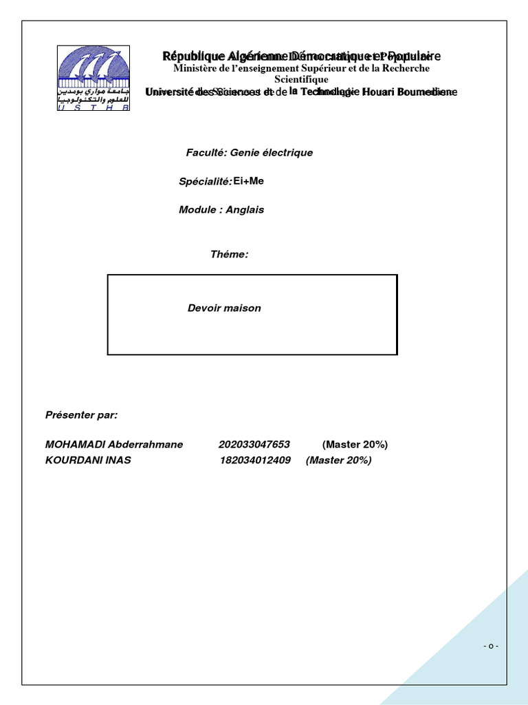 DM Anglais | PDF | Electronic Circuits | Printed Circuit Board
