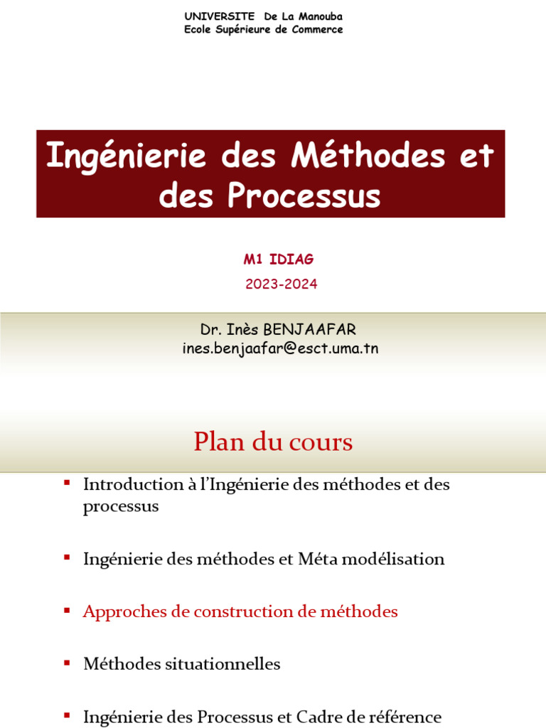 Cours3 IMP | PDF | Évolution | Application
