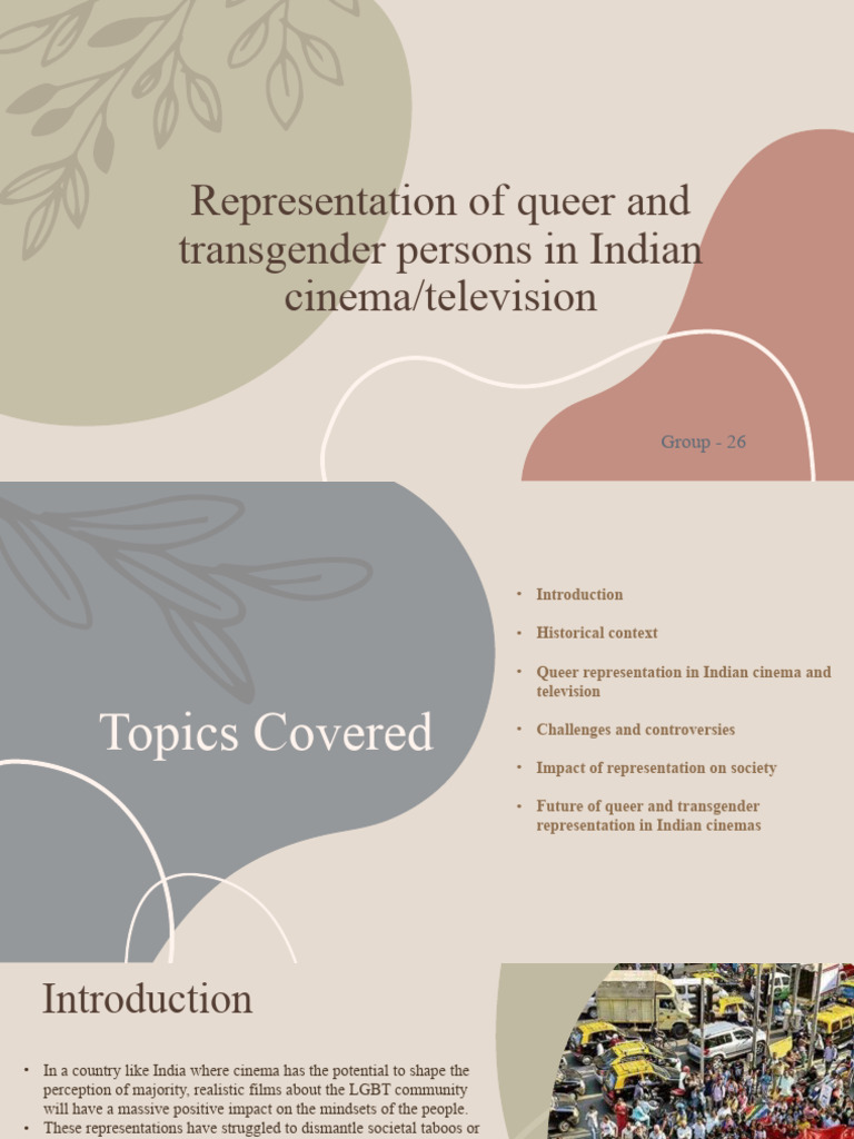 Representation of Queer and Transgender Persons in Indian | PDF | Lgbt ...