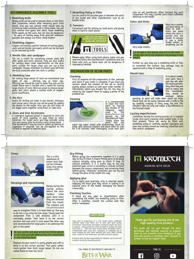 Kromlech Leaflet A4 2023 v06 | PDF | Adhesive | Industrial Processes
