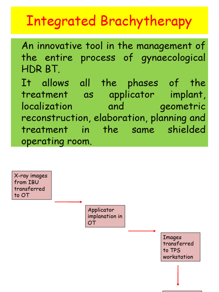 Integrated Brachytherapy | PDF | Medical Physics | Medical Imaging
