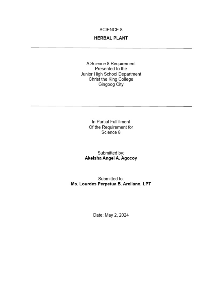 Science 8 | PDF