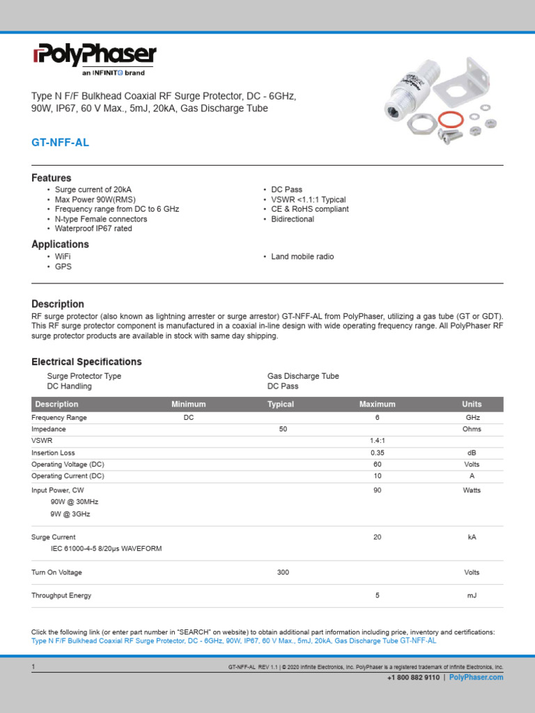 GT-NFF-AL Datasheets US | PDF | Information And Communications Technology | Electronic Engineering