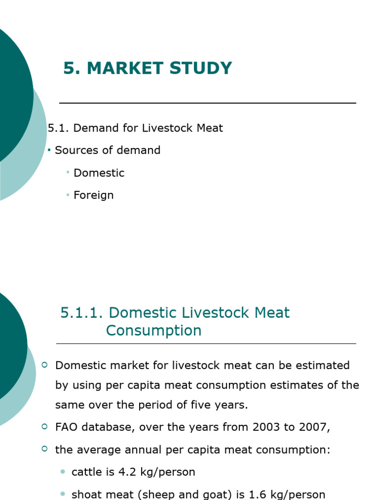 Meat Market Power Point | PDF | Slaughterhouse | Meat