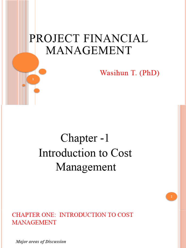 Chapter 1 (PFM) | PDF | Valuation (Finance) | Cost Accounting