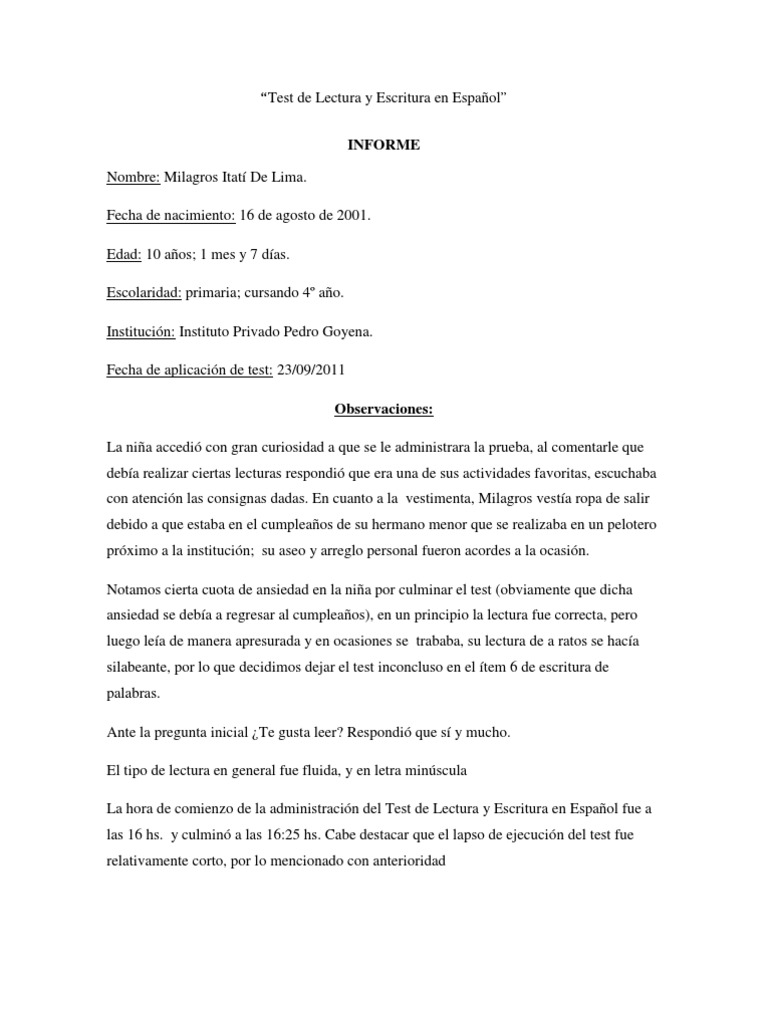 Test de Good Enough Del Dibujo de La Figura Humana | PDF | Empirismo ...