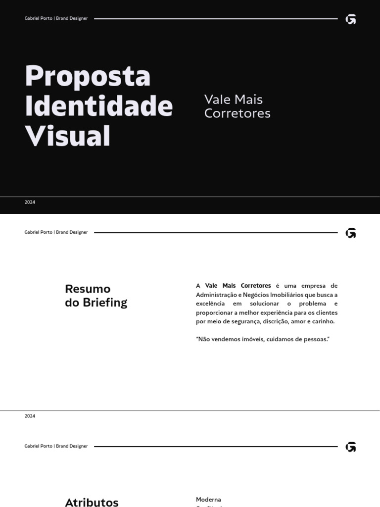 Apresentação Proposta Identidade Visual | PDF