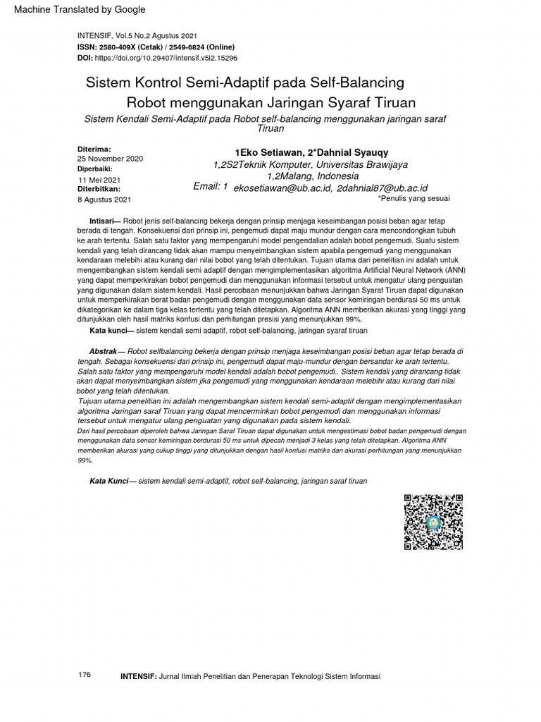 Semi Adaptif ANN | PDF