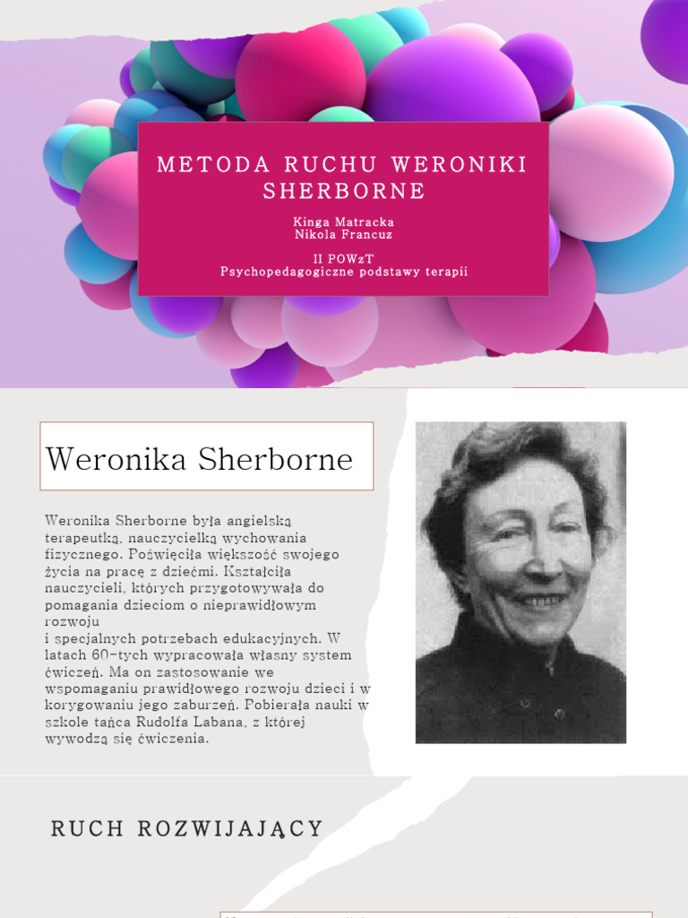 Metoda Weroniki Sherborne | PDF