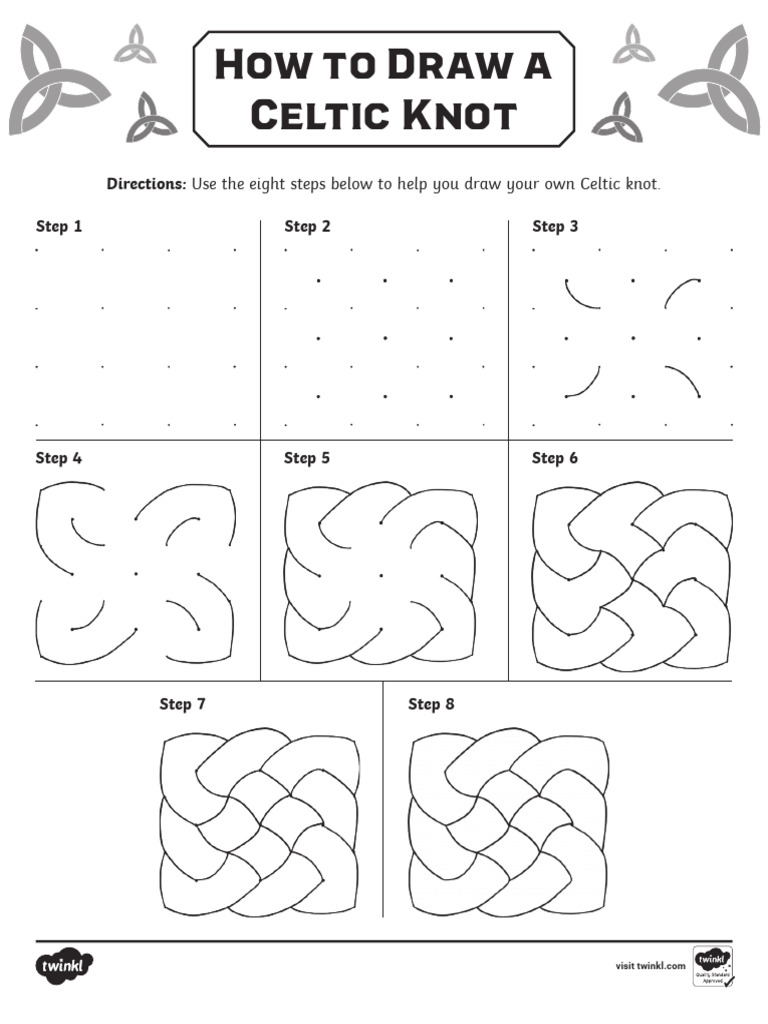 How to Draw a Celtic Knot Art Activity Us a 1673125843 Ver 1 | PDF