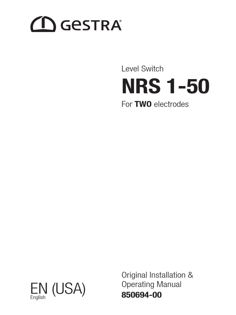 NRS1 50 | PDF | Switch | Electrical Engineering