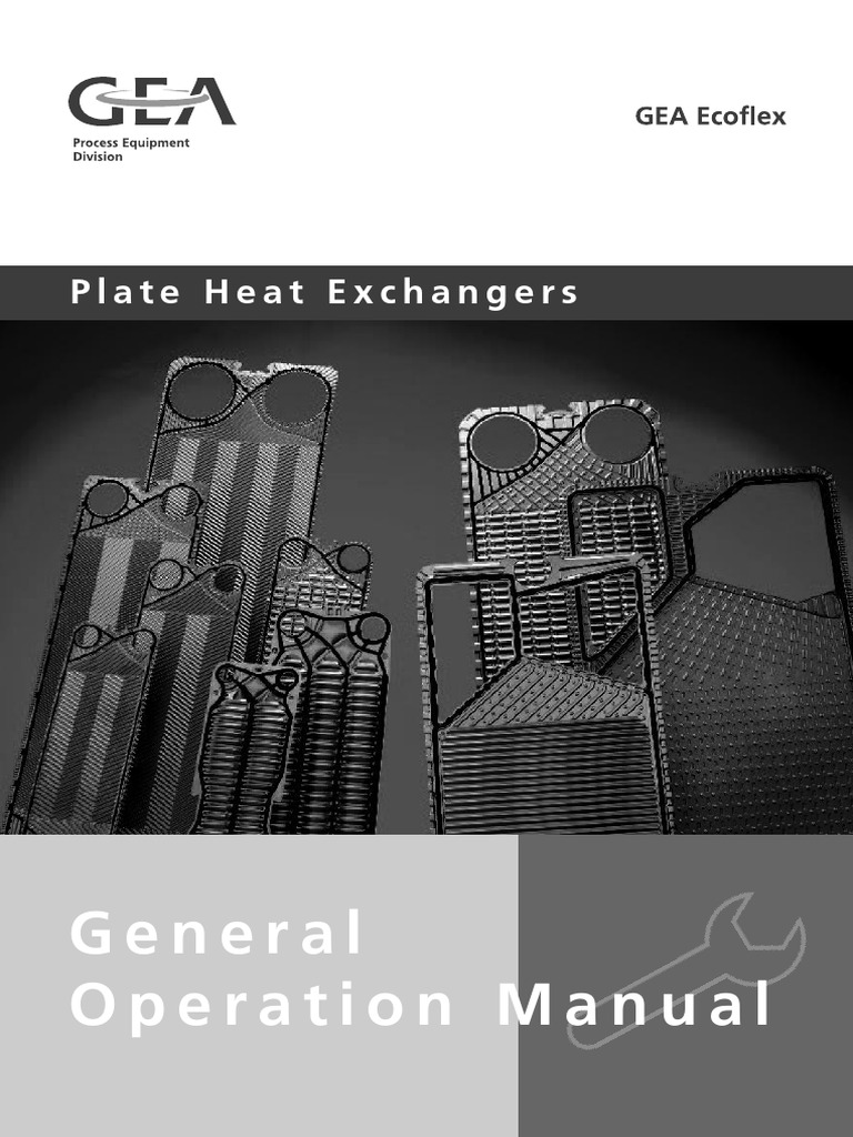 Operation Manual GEA Ecoflex English 2006 | PDF | Heat Exchanger | Pipe ...