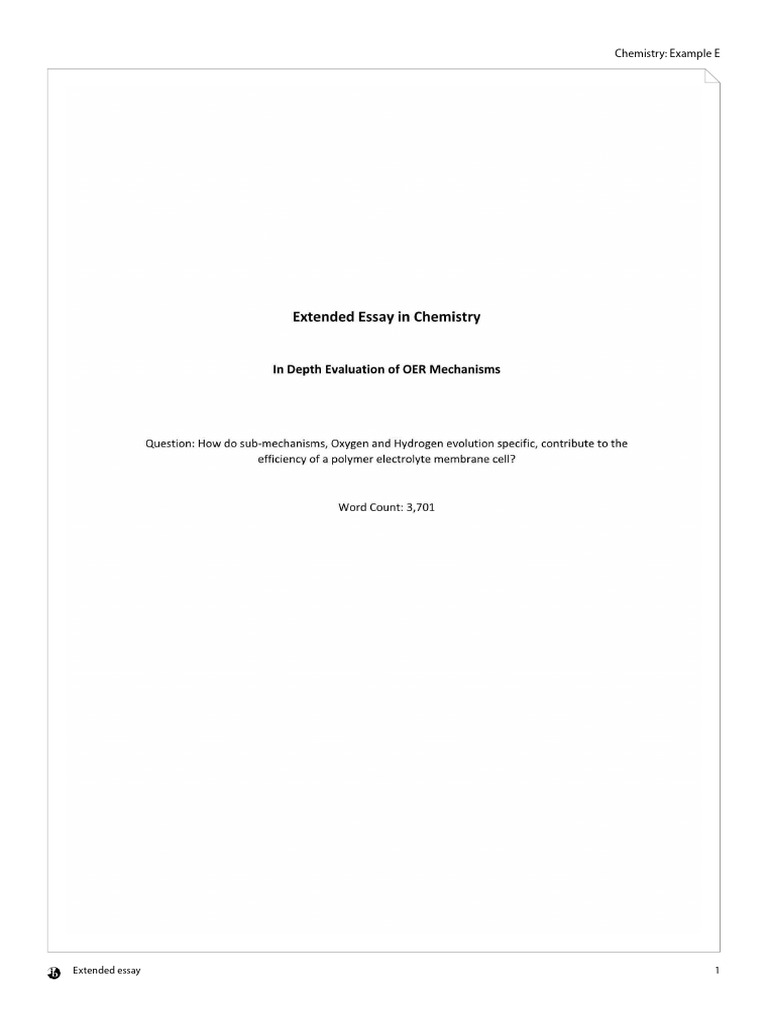 EE Chemi Examplee en | PDF