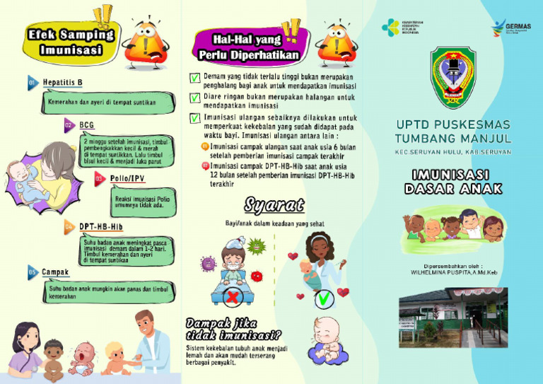 Leaflet Puskesmas DEPAN | PDF