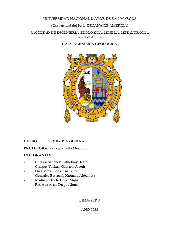 Enlace Químico Pdf