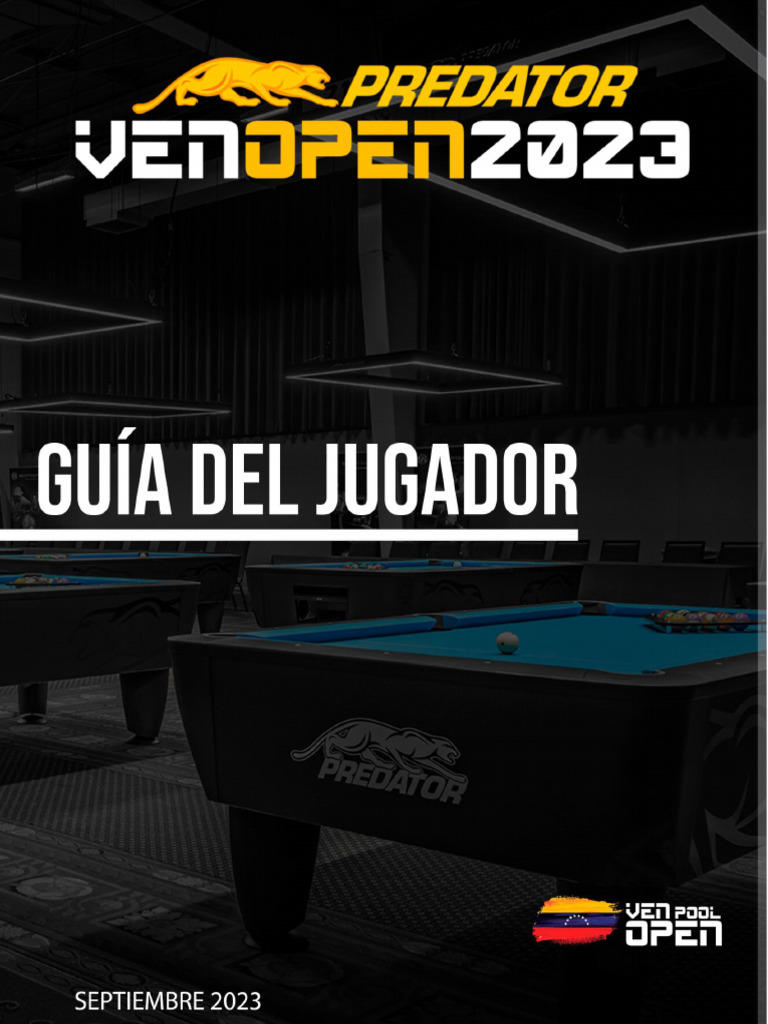 Predator Ven Open 2023: Guía del Jugador | PDF