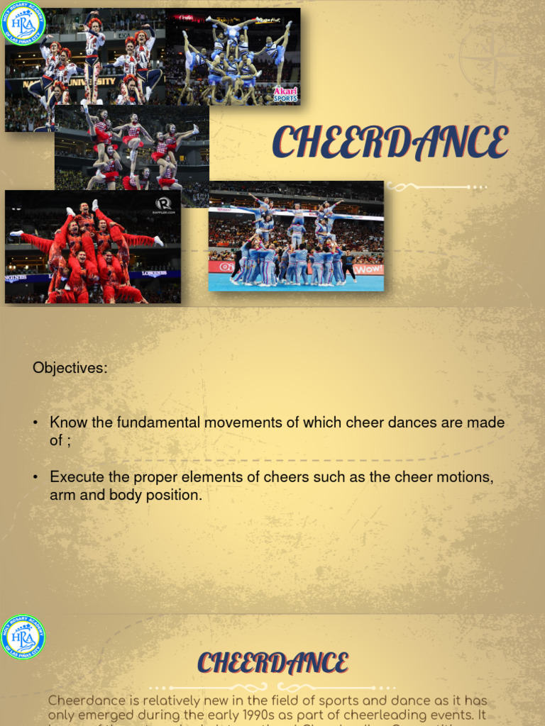 Physical Education and Health Basic Cheer Motion | PDF | Cheerleading ...