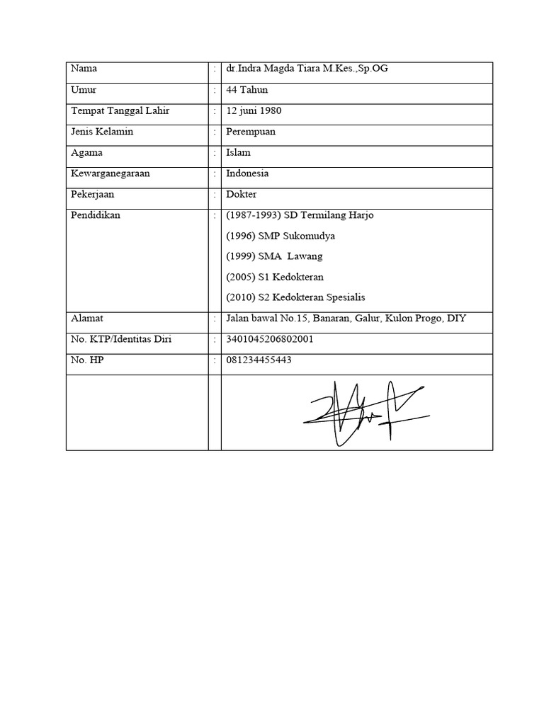 Dokter SpOG | PDF | Kesehatan Holistik
