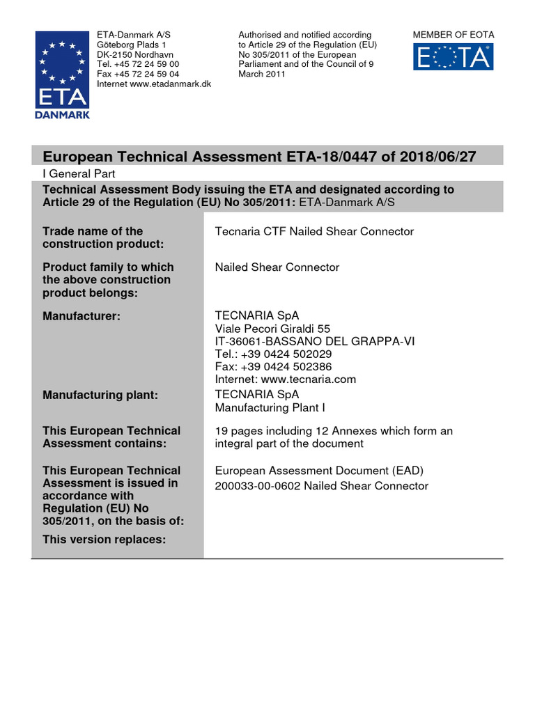 CT F CTF Eta en | PDF | Beam (Structure) | Concrete